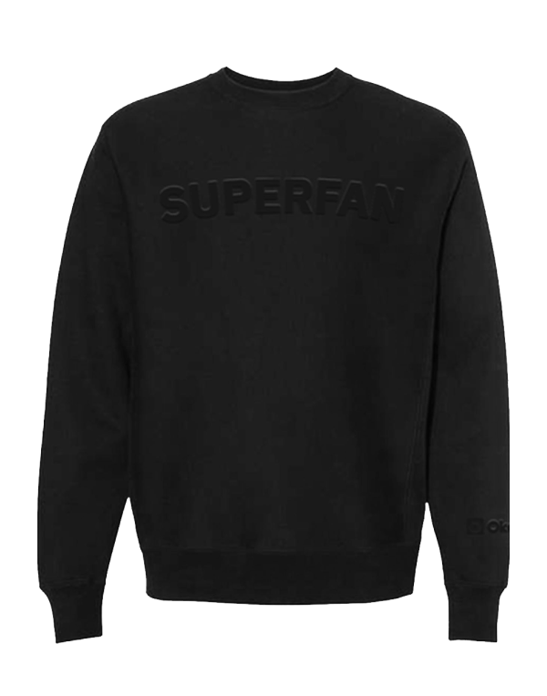 Superfan Embroidered Sweatshirt – Okendo Merch Store